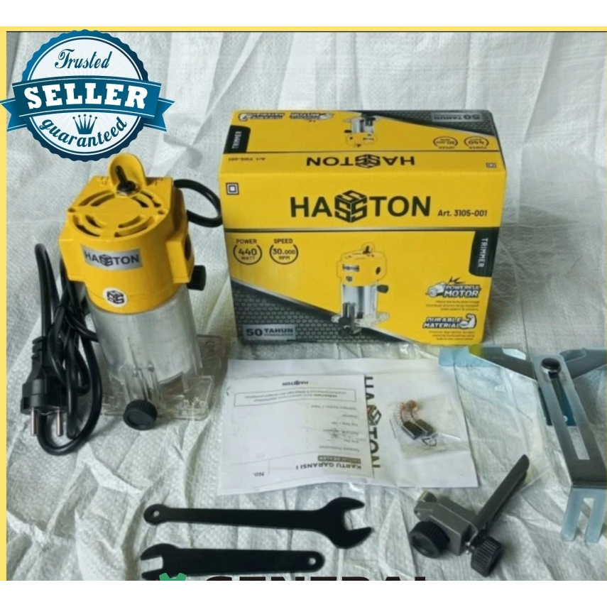 Jual HASSTON PROHEX mesin trimmer wood trimmer heavy duty | Shopee ...