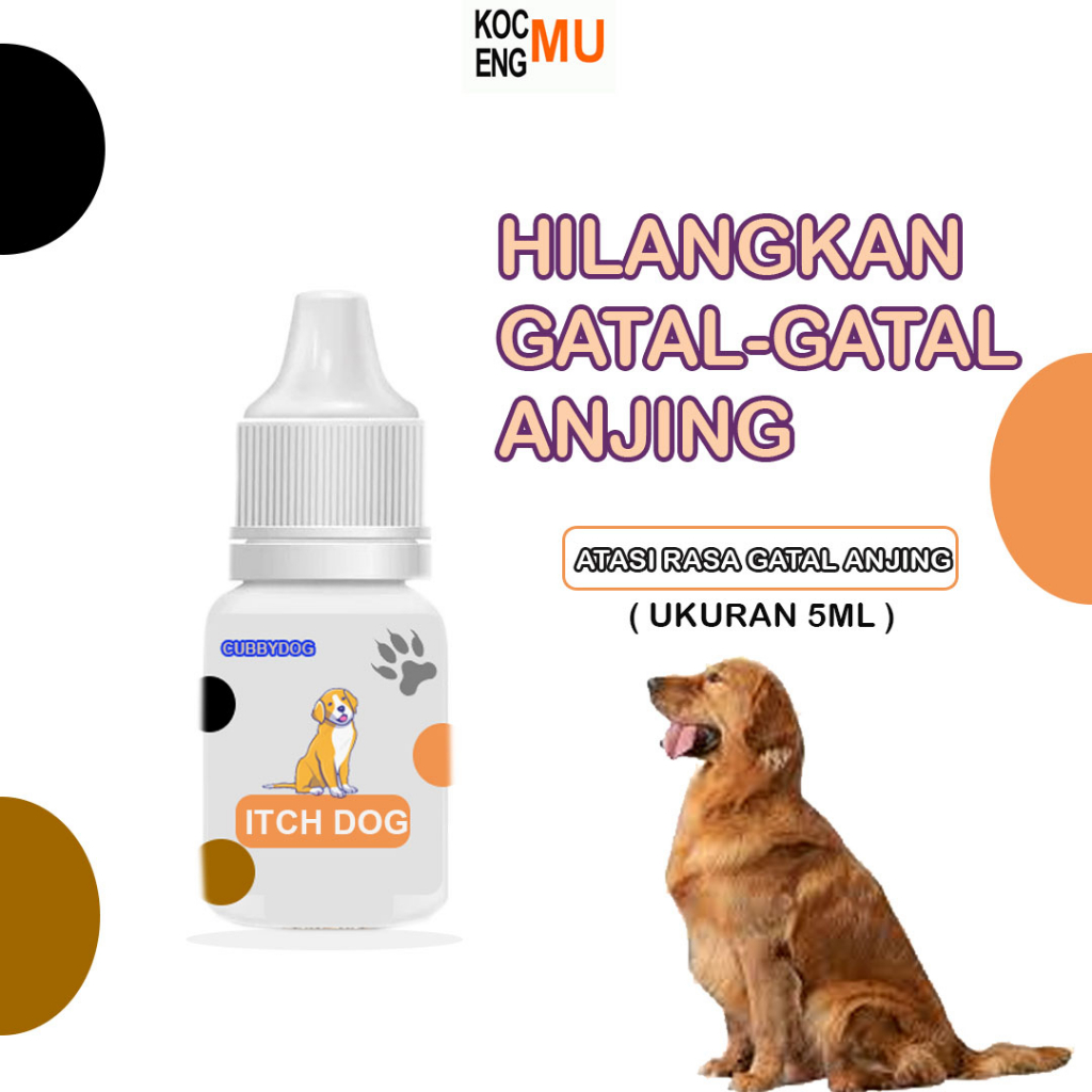 Jual Obat Gatal Anjing Obat Gatal Telinga Anjing Tetes Cubbydog (5ml ...