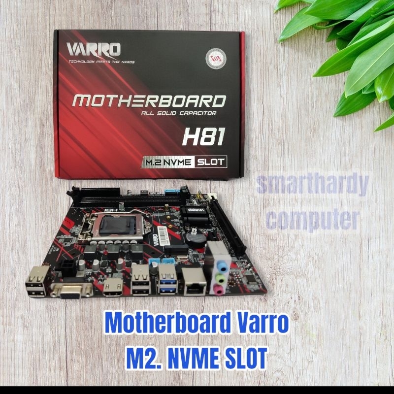 Jual MOTHERBOARD VARRO H81 M.2 NVME SLOT | Shopee Indonesia