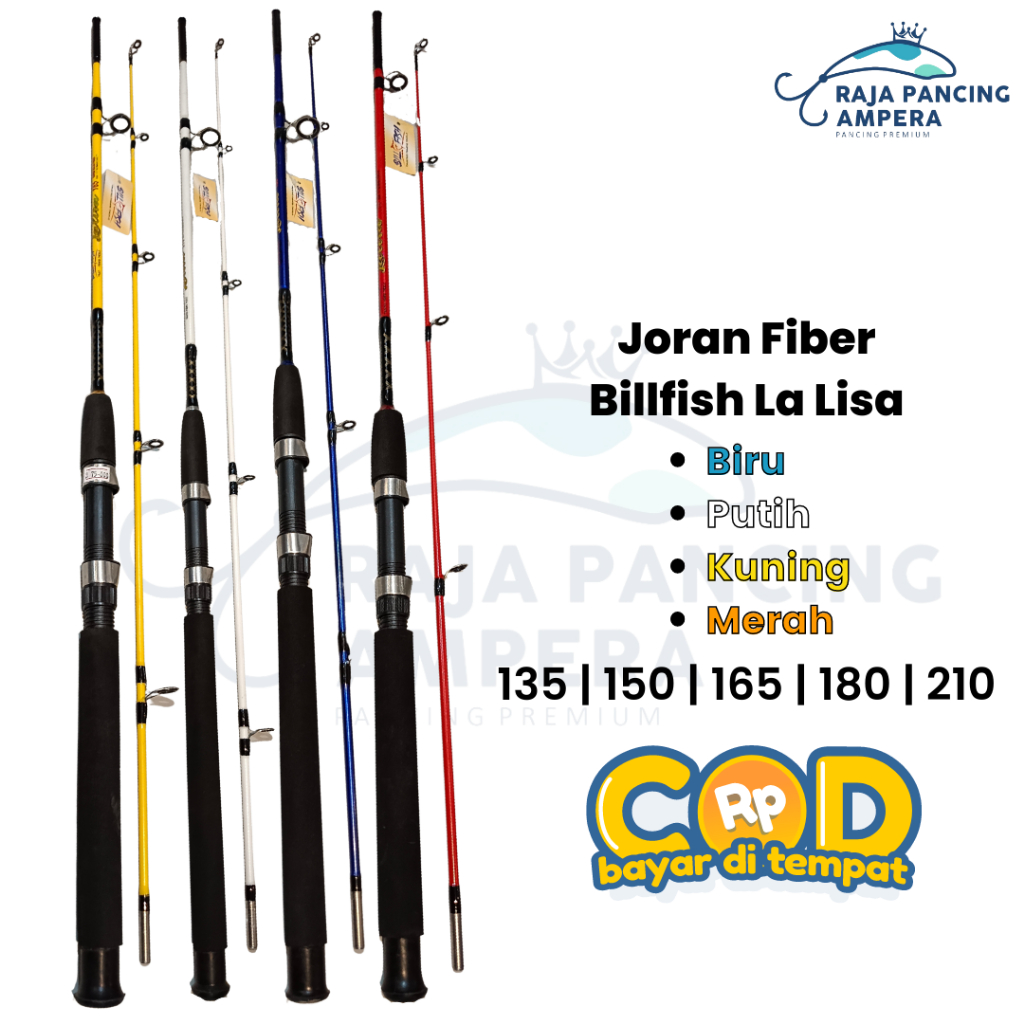 Jual Joran Spinning Billfish La Lisa | Stik Pancing Laut Murah Bahan ...