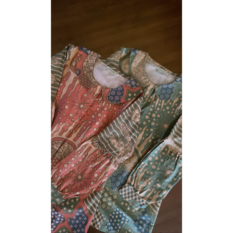Jual Batik Nayawa || Isvara Blouse Batik Modern || Batik Kerja wanita ...