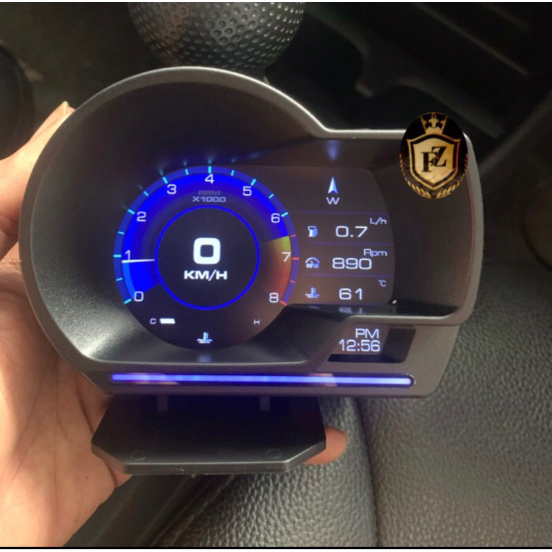 Jual tachometer obd2 smart gauge p6 speedometer digital | Shopee Indonesia
