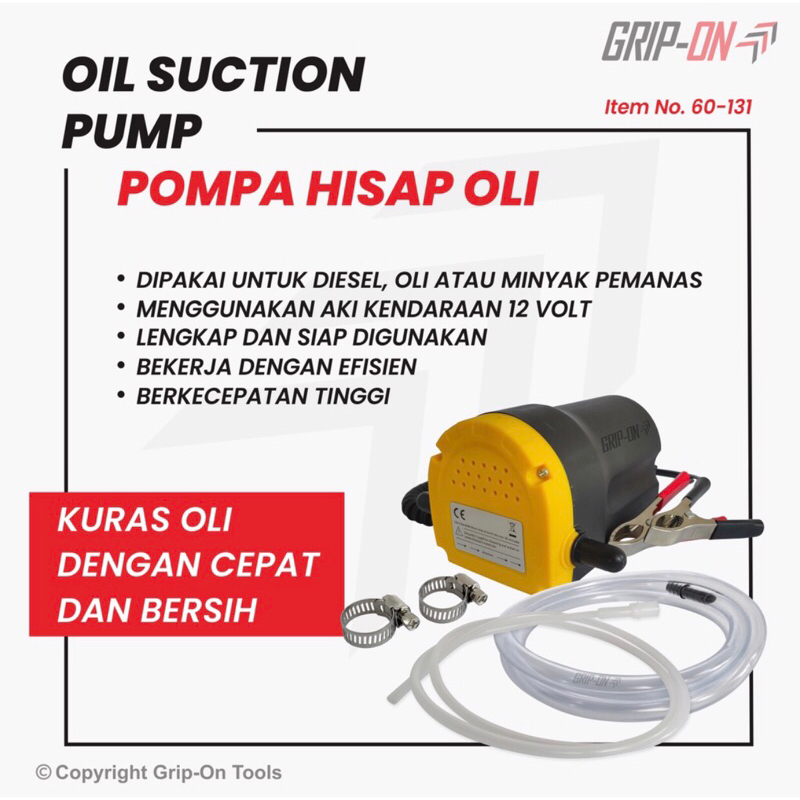 Jual GRIP ON alat pompa Sedot OLI MINYAK BENSIN SOLAR / OIL SUCTION ...