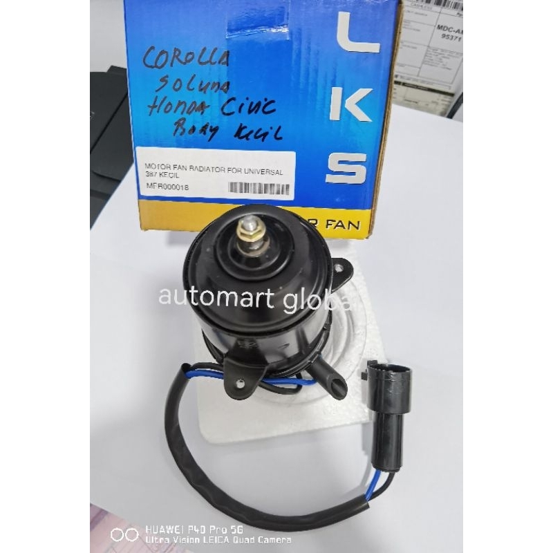 Jual motor fan radiator soluna Starlet Corolla honda Civic body kecil ...