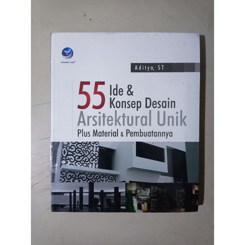 Jual Buku 55 Ide & Konsep Desain Arsitektural Unik Plus Material & Pembuatannya | Shopee Indonesia