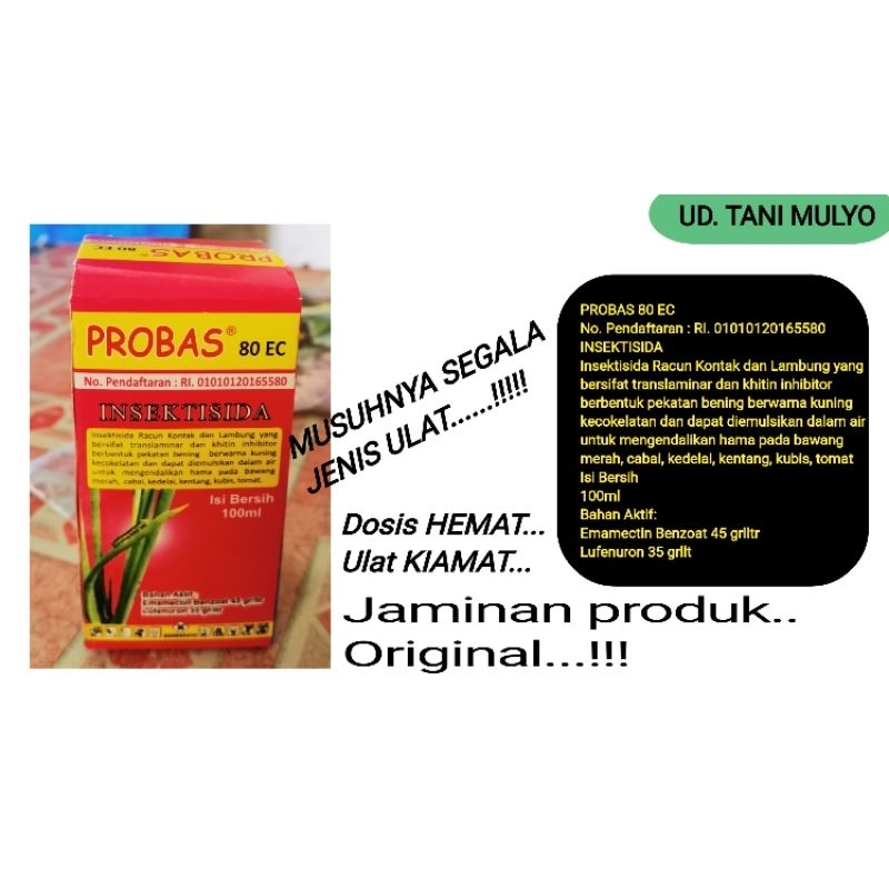 Jual Probas 80 EC 100 ML sekelas TOXEDOWN | Shopee Indonesia