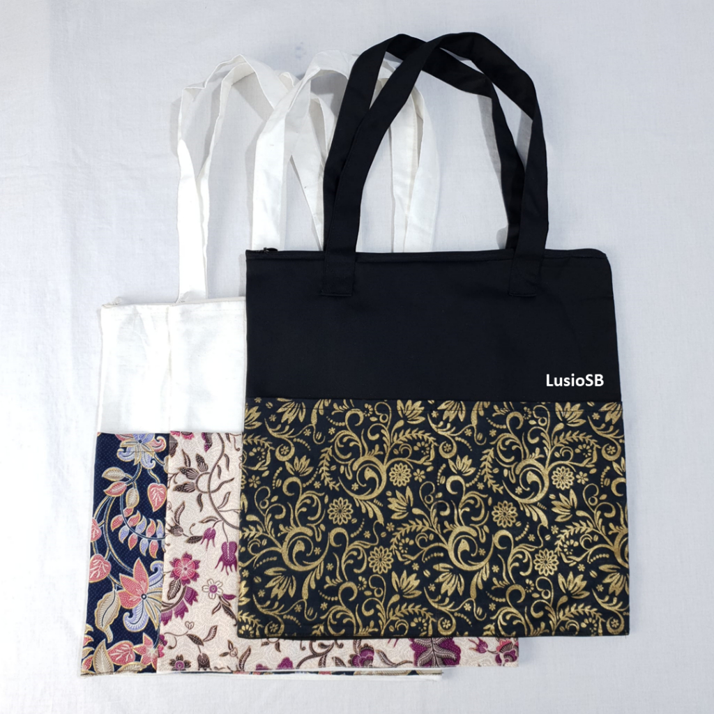 Jual Tote Bag Batik Tas Totebag Souvenir Pernikahan | Shopee Indonesia