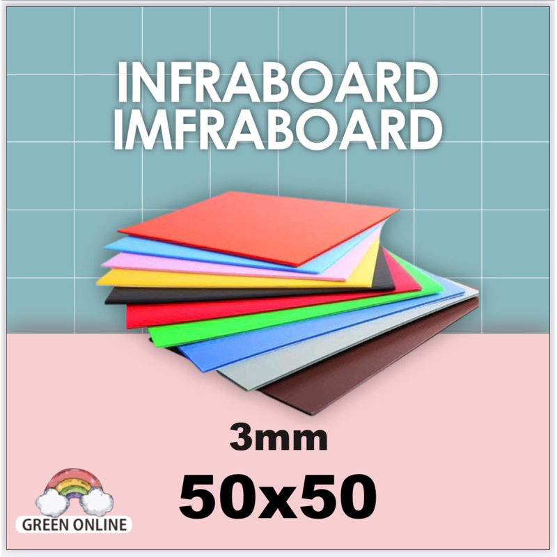 Jual IMPRABOARD INFRABOARD 3MM 50x50 | Shopee Indonesia