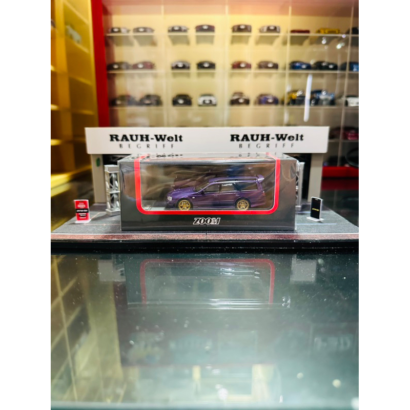 Jual Zoom 1:64 Nissan Stagea R34 WC34 260RS Open Hood Midnight Purple ...