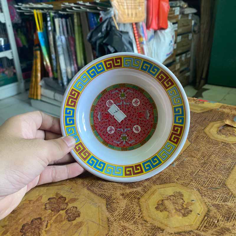 Jual Piring Motif China Melamine SNI 15CM - Piring lauk Motif Gambar ...