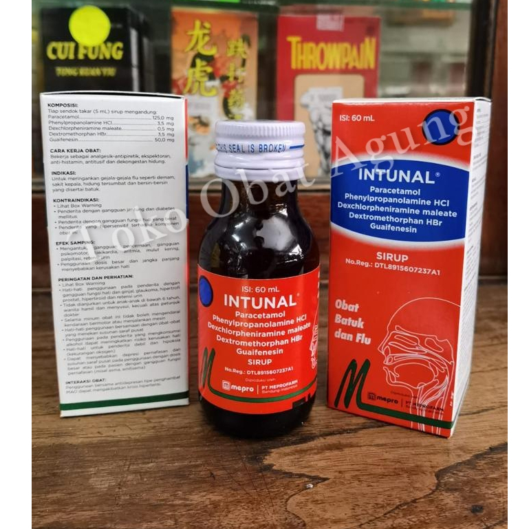 Jual Intunal Sirup 60 ml. Obat Flu, Batuk, Pilek | Shopee Indonesia