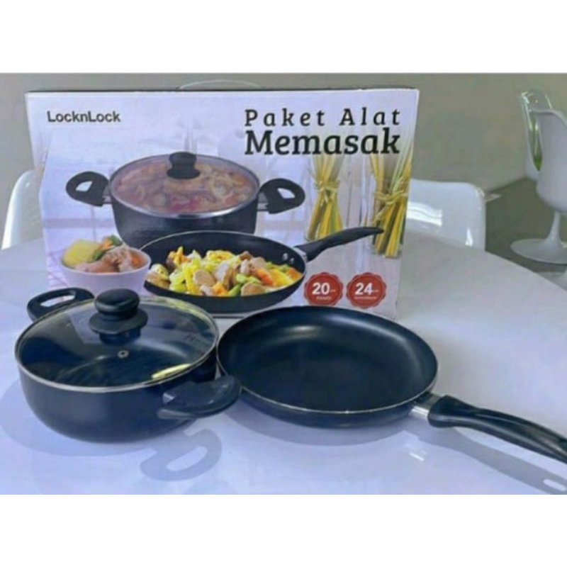 Jual Paket alat masak serbaguna lock n lock | Shopee Indonesia