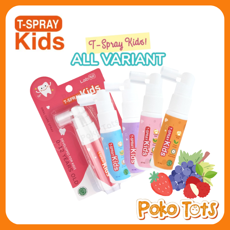 Jual T-Spray Kids Toothfilm 20ml Oral Care Spray Kids T Spray Perawatan ...