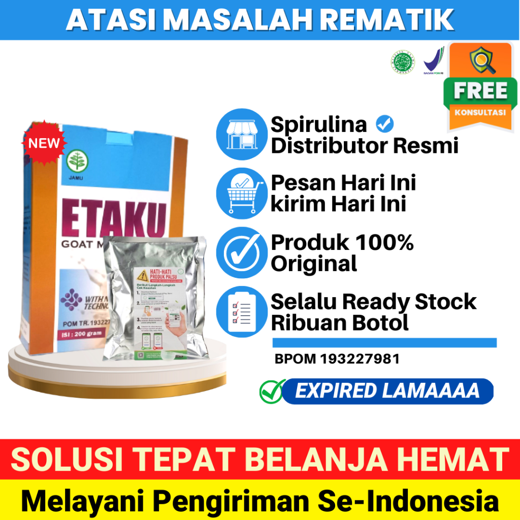 Jual Obat Rematik Rheumatoid Arthritis Radang Sendi Rhematik Asam Urat ...
