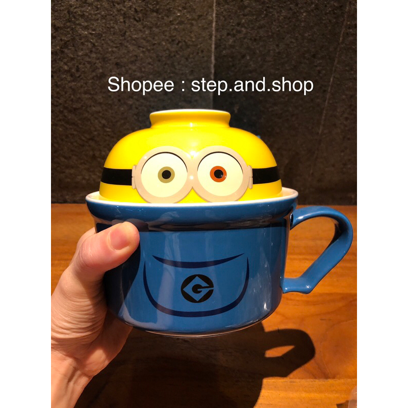 Jual Minion Ceramic Double Bowl Original From Taiwan - Limited Edition ...