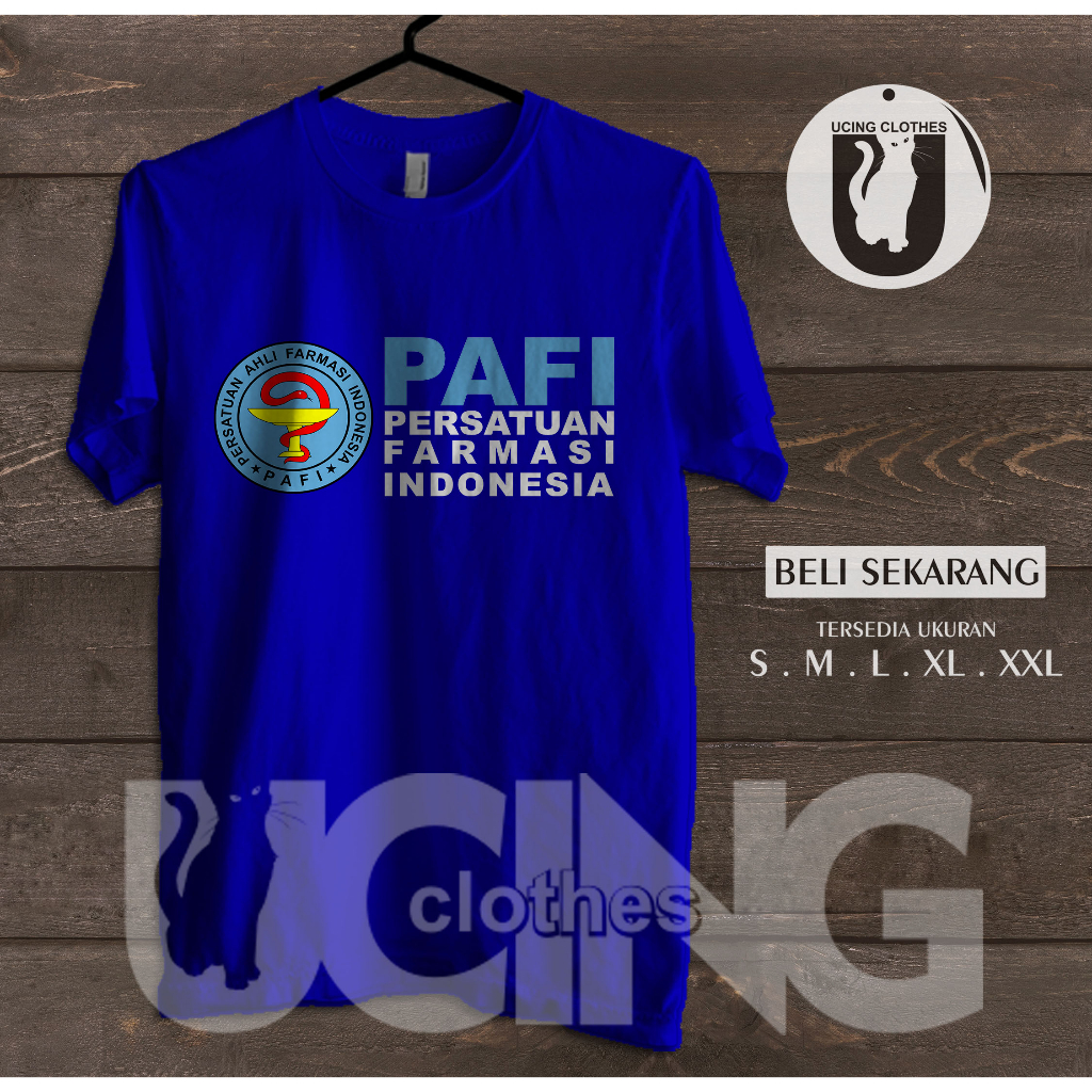 Jual Kaos Baju PAFI Persatuan Ahli Farmasi Indonesia Kaos Kesehatan ...