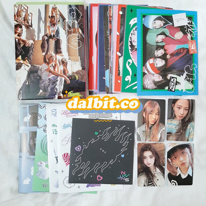 Jual NEWJEANS NEW JEANS OMG MESSAGE CARD MC VER ALBUM & PHOTOCARD SHARING (DANIELLE HANNI HYEIN ...