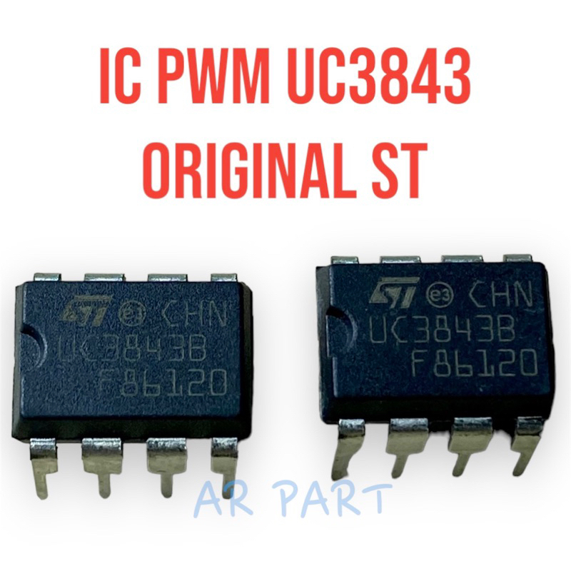 Jual ic UC3843 pwm original ST | Shopee Indonesia