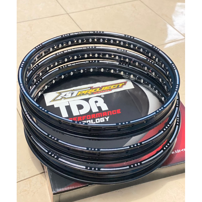 Jual VELG TDR HITAM 160,140 RING 17 BUBUT SLOT MILING | Shopee Indonesia