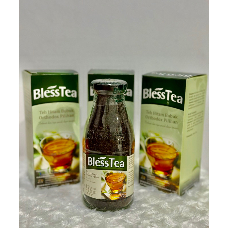 Jual BlessTea Teh Hitam Bubuk Botol 110 gr ORIGINAL | Shopee Indonesia