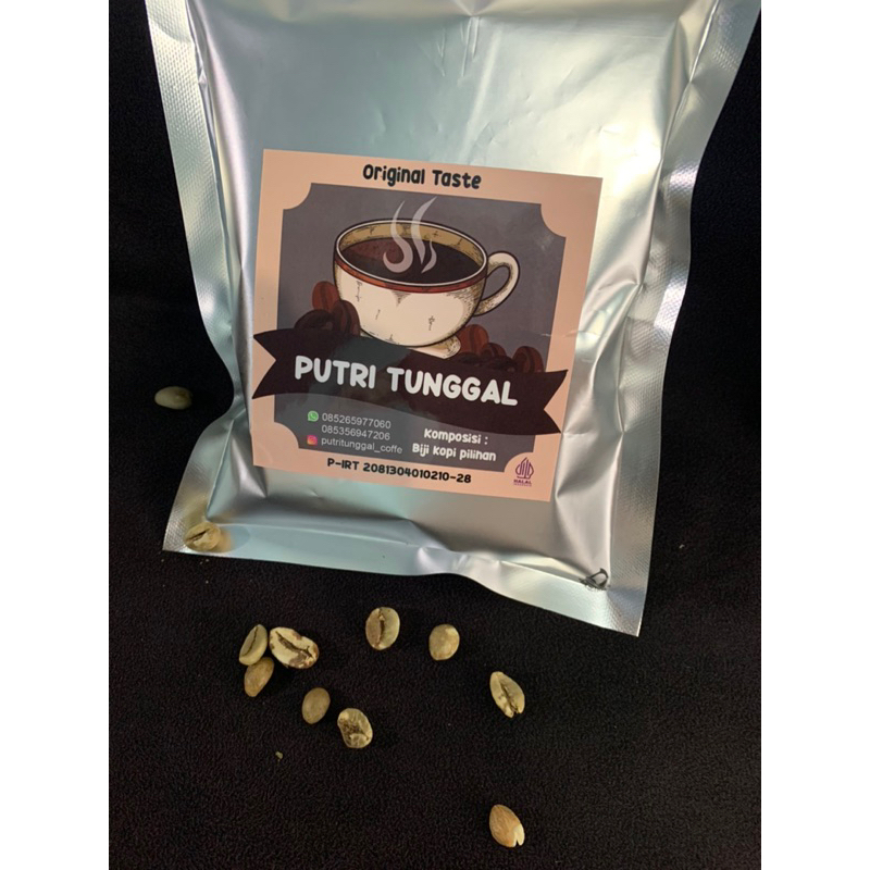Jual Kopi Asli Robusta Putri Tunggal 1 kg | Shopee Indonesia
