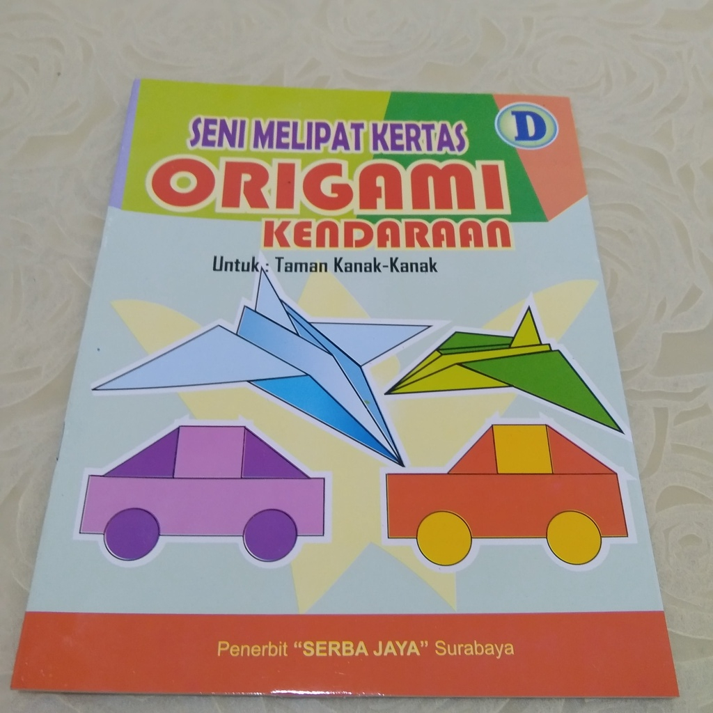 Jual SENI MELIPAT KERTAS ORIGAMI LENGKAP 1 SET (4BUKU) | Shopee Indonesia