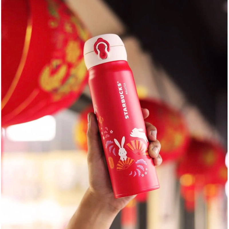 Jual Starbucks Malaysia Tumbler Rabbit edition CNY 2023 | Shopee Indonesia