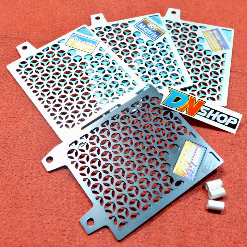 Jual Cover radiator logo titanium vario 125 vario 150 pcx adv 150 ...