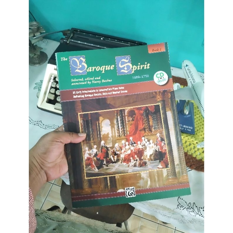 Jual buku piano the baroque spirit, buku musik, piano book, buku ...