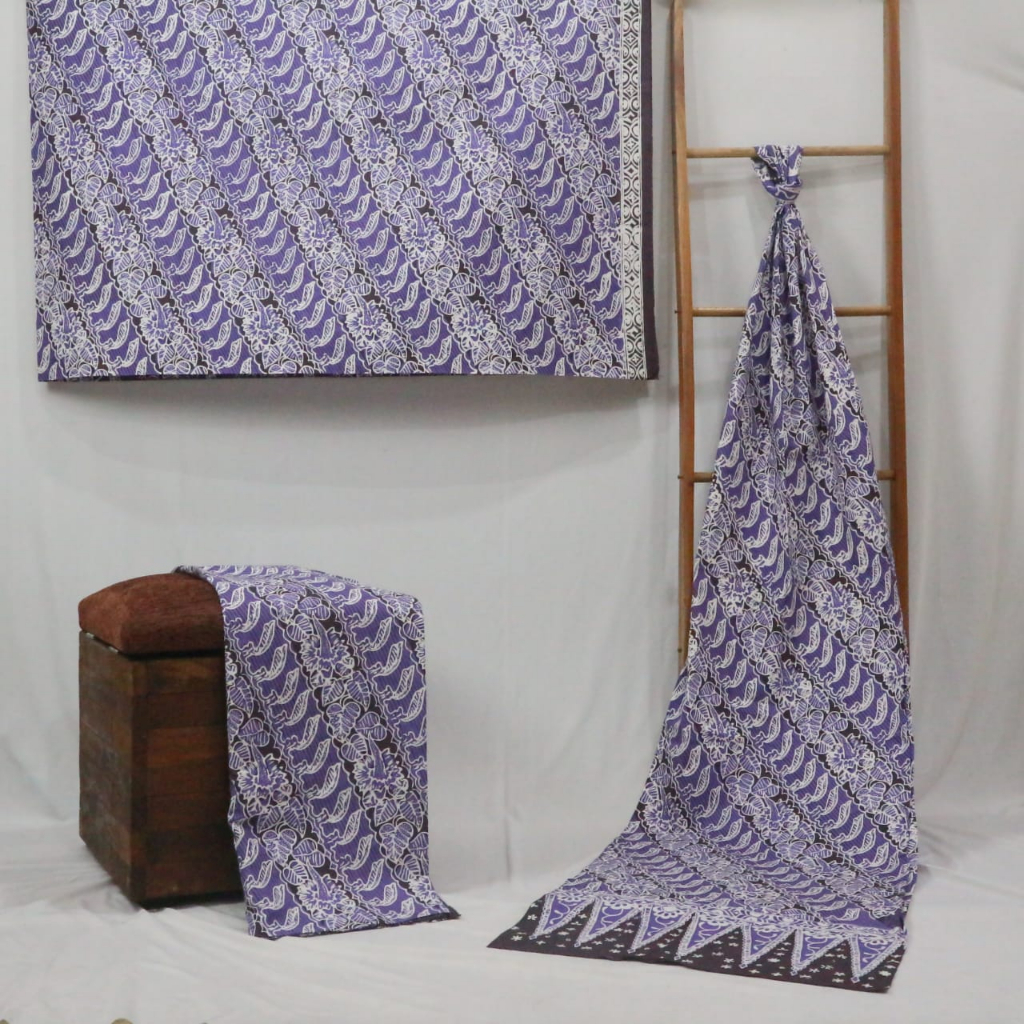 Jual HANDAYANI GEULIS Sarimbit Batik Bogor Motif Tilu Sauyunan Katun ...