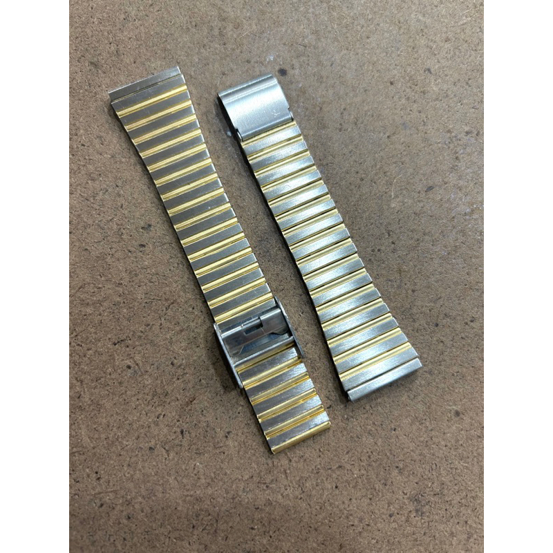 Jual rantai jam besi stainless silver kombinasi gold | Shopee Indonesia