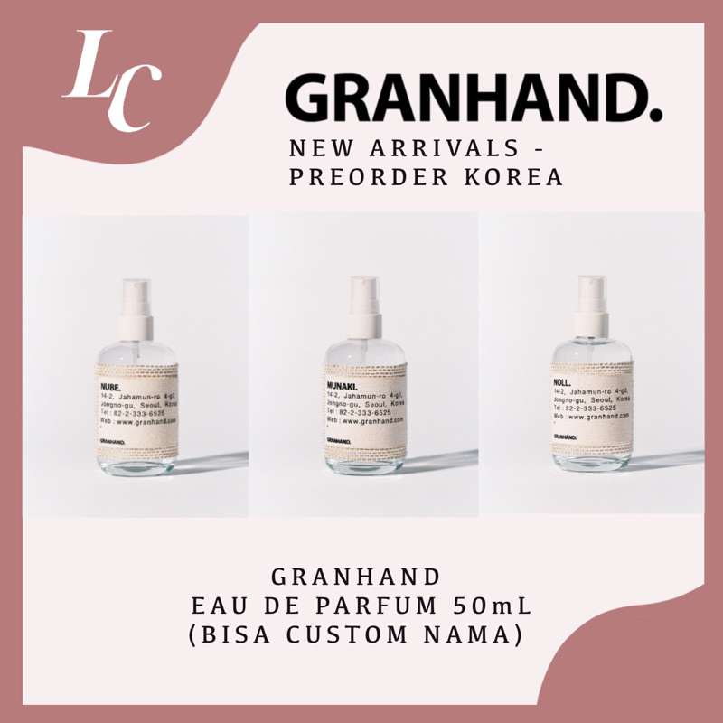 Jual GRANHAND EAU DE PARFUM 130ml l EDP PERFUME NUBE NOLL MUNAKI | Shopee Indonesia