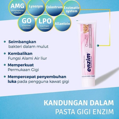 Jual ENZIM PASTA GIGI 40 PLUS, FRESH MINT | Shopee Indonesia