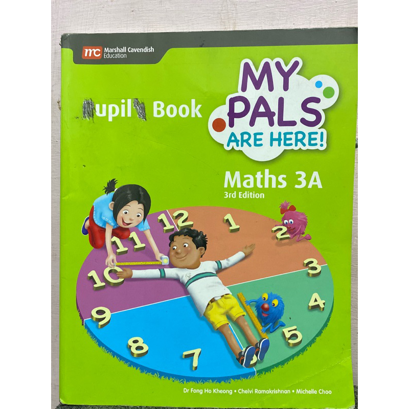 Jual MY PALS ARE HERE PUPILS BOOK MATHS 3A | Shopee Indonesia