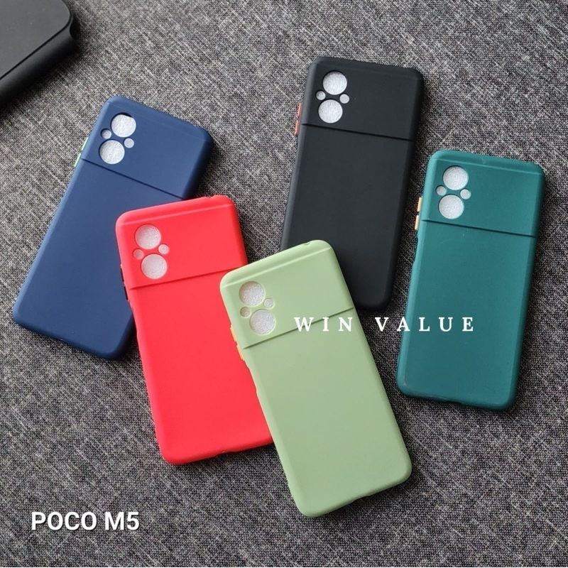 Jual Case Poco M5 Poco M5S Softcase Baby Macaron Case Candy Case Poco ...