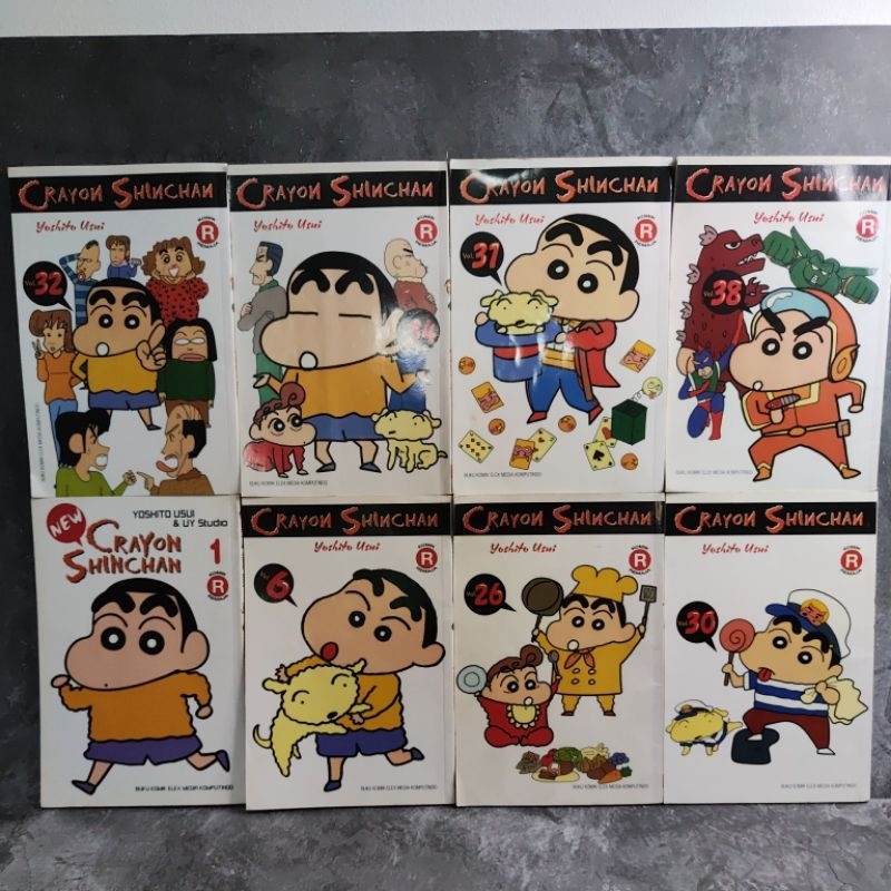 Jual Buku / Komik Crayon Shincan Edisi 1,3,6,13,26,27,30,31,32,34,37,38 ...