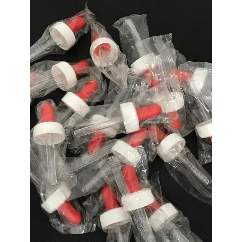 Jual Pipet Tetes Plastik 1 ml Warna Merah Untuk Bayi dan Anak Penetes ...