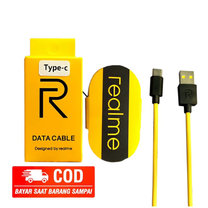 Jual KABEL DATA TYPE C REALME FAST CHARGING | Shopee Indonesia