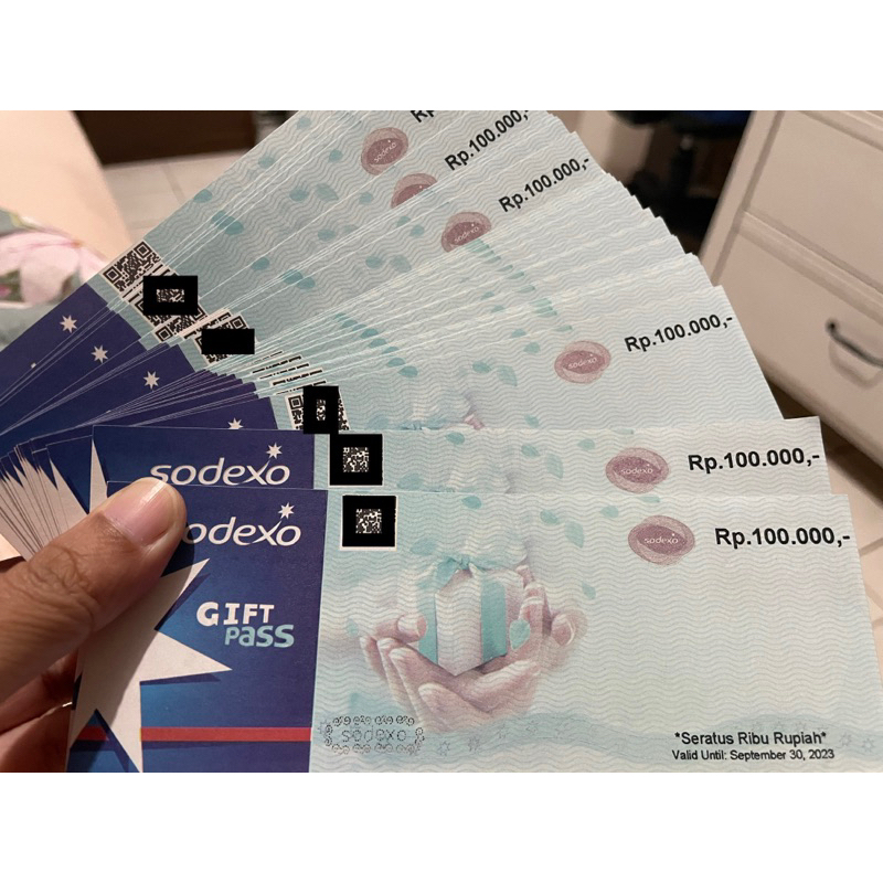 Jual Voucher Sodexo @ 100.000 | Shopee Indonesia