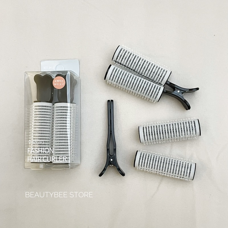 Jual HAIR ROLLER / ROLL RAMBUT VELCRO JEPITAN BLACK & WHITE (SY1062 ...