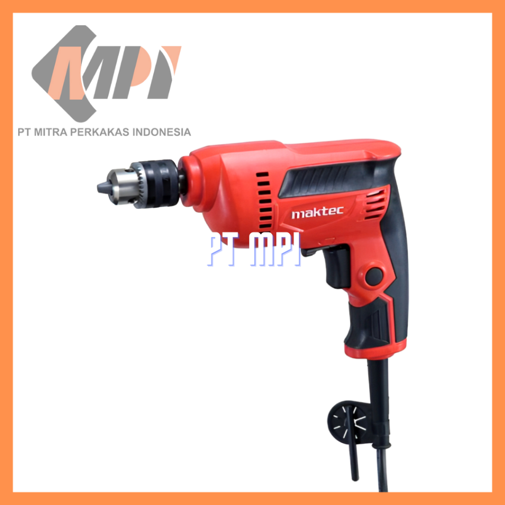 Jual Mesin Bor Maktec Drill / Drilling Machine 10 mm 2 Arah MT606 ...