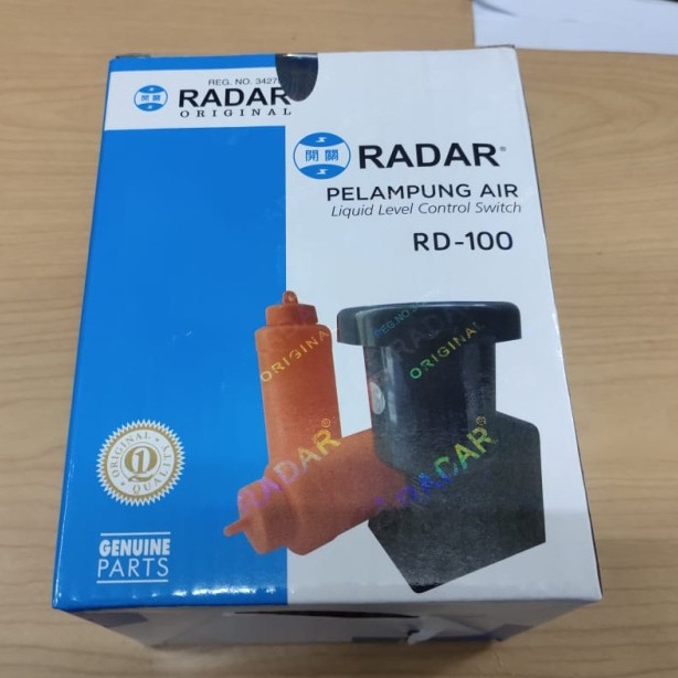 Jual Pelampung Tangki Air Toren Tandon RADAR Otomatis RD-100 3/4", 1 ...