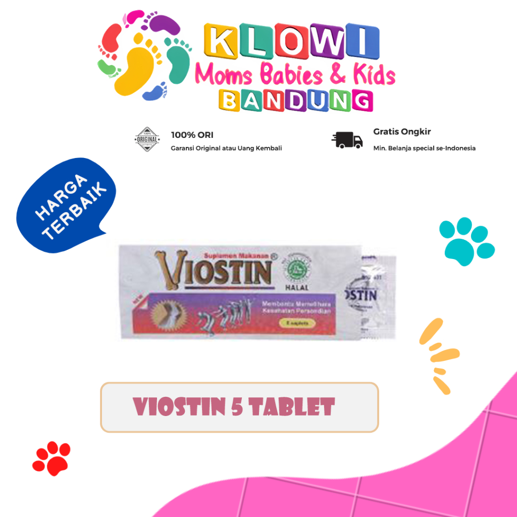 Jual Viostin 1 Blister Isi 5 Kaplet (Mengatasi Nyeri Sendi) | Shopee ...