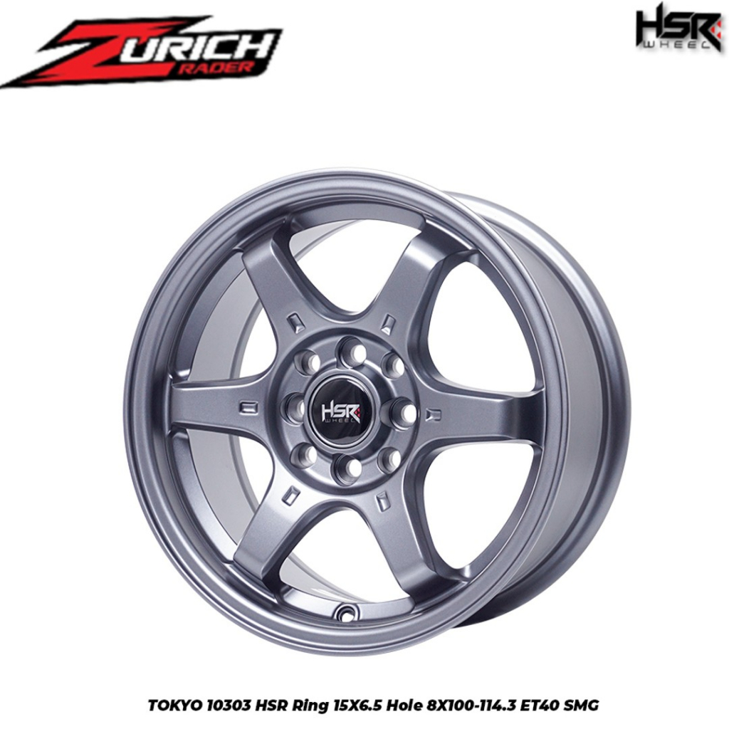 Jual Velg Mobil (ZRS) Hsr TOKYO RIFU Lebar 7/8 Ring 15 Hole 4 Racing Gratis Pentil Karet ...