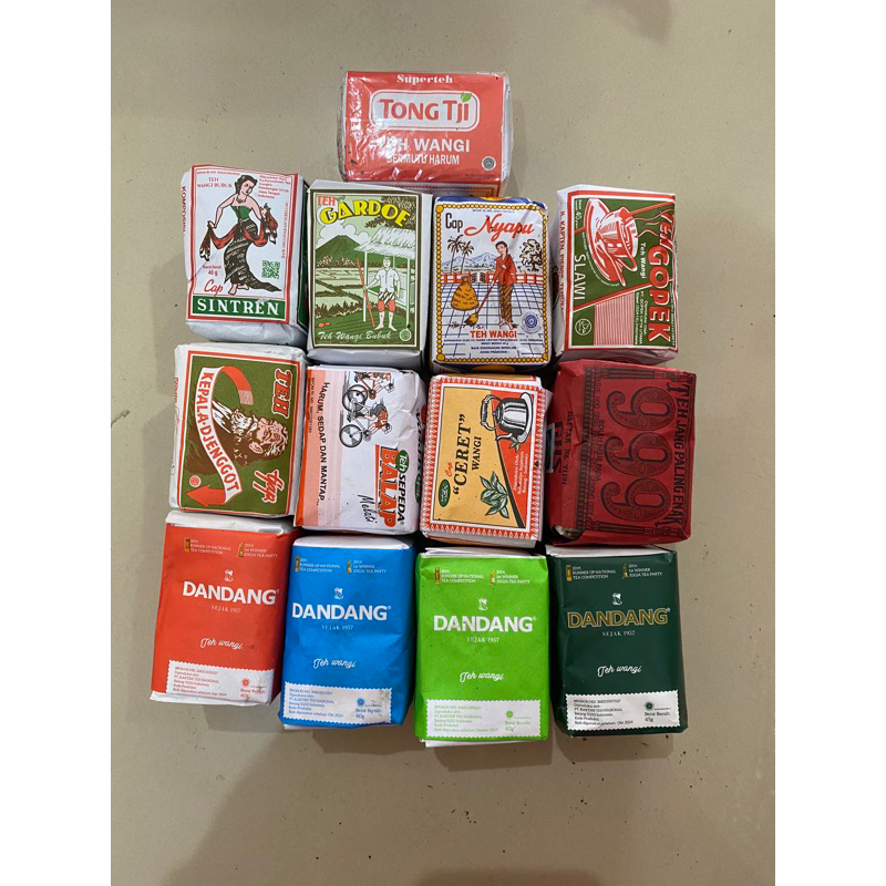 Jual Teh tubruk ecer 40gr khas wedangan angkringan solo (aneka teh ...
