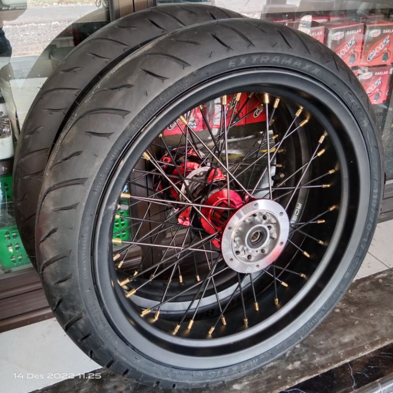 Jual Paket Velg Set sumo SuperMoto rakitan CRF150 KlX CRF 150 L D ...