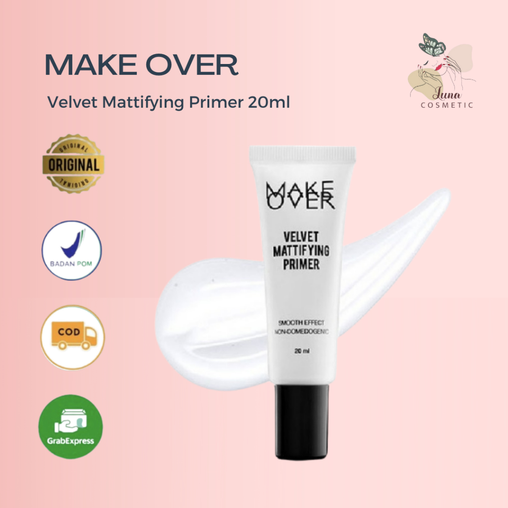 Jual MAKE OVER Velvet Mattifying Primer 20 ml | Makeover | Shopee Indonesia