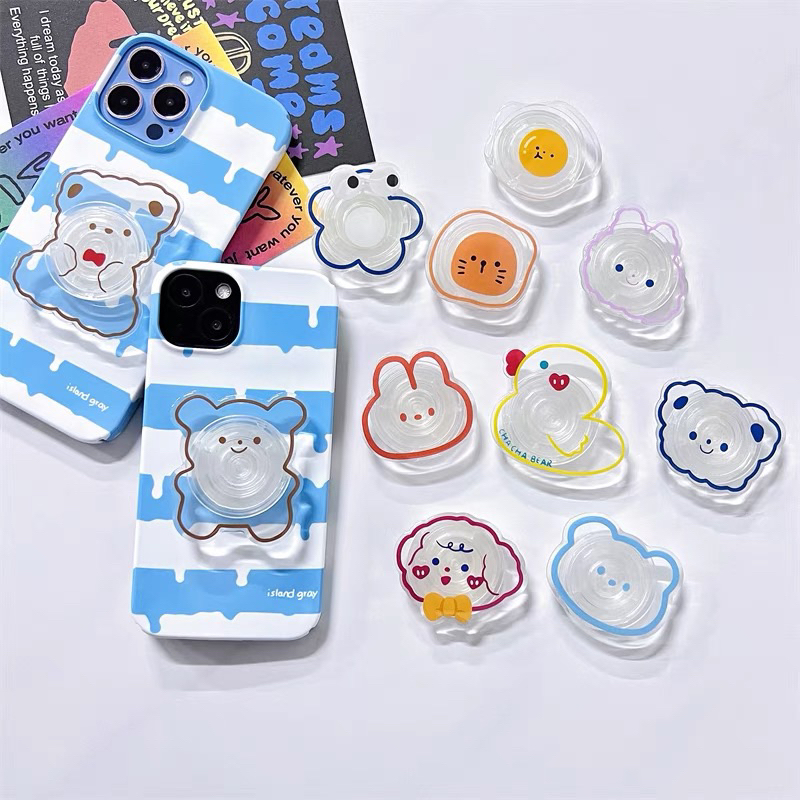 Jual Popsocket Hp Bahan Akrilik Dengan Glitter / Dudukan Ponsel Lucu ...