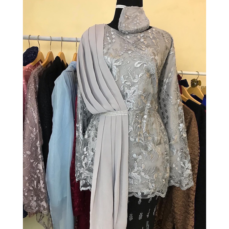 Jual KEBAYA SELENDANG TILE JUMBO | Shopee Indonesia