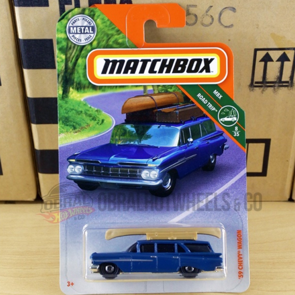 Jual Matchbox Reguler - Chevy Wagon Road Trip | Shopee Indonesia